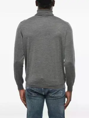 Malo Turtleneck Sweater - Grey