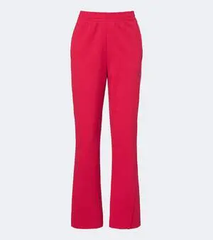 Adidas By Stella McCartney Jersey Sweatpants - Red