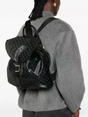 GHERARDINI Logo Print Buckle-fastening Backpack