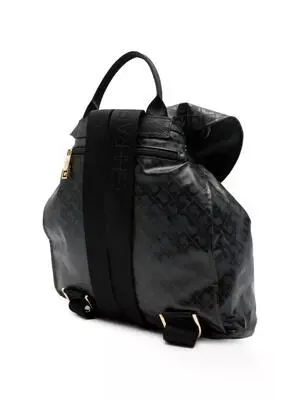 GHERARDINI Logo Print Buckle-fastening Backpack