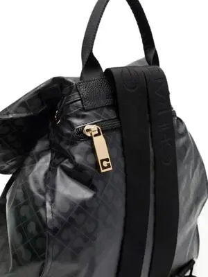 GHERARDINI Logo Print Buckle-fastening Backpack