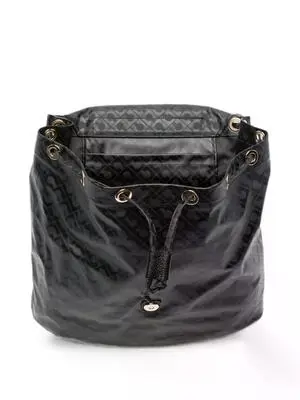 GHERARDINI Logo Print Buckle-fastening Backpack