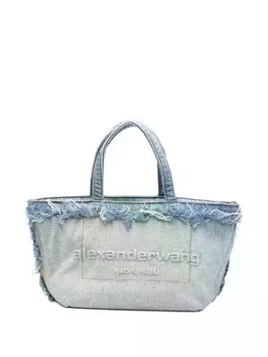 Alexander Wang Small Denim Tote Bag - Blue