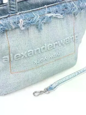Alexander Wang Small Denim Tote Bag - Blue