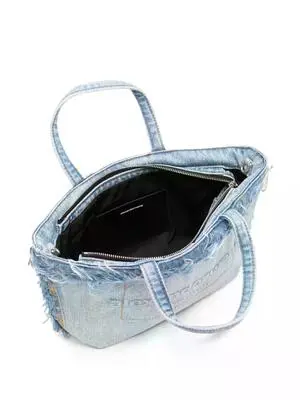 Alexander Wang Small Denim Tote Bag - Blue