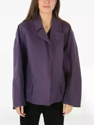 MAISON MARGIELA Cut-out Open-front Jacket - Purple