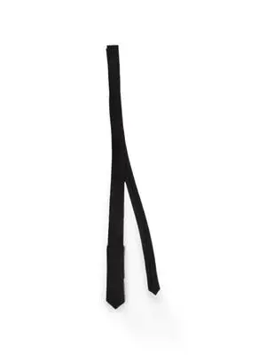 Saint Laurent Monogram Silk Tie