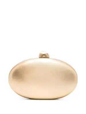 Cult Gaia Eviana Clutch Bag - Gold
