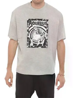 Neil Barrett Logo-print T-shirt - Grey
