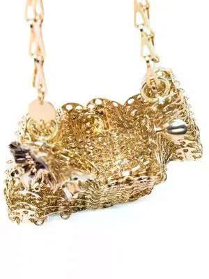 Rabanne 1969 Flower-charm Shoulder Bag