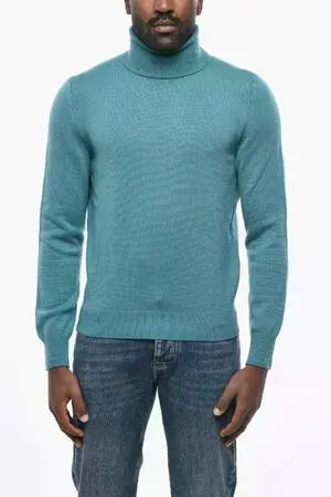 Malo Turtleneck Sweater - Blue