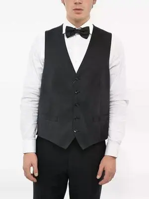 Corneliani Single-breasted Waistcoat - Grey
