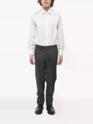 Corneliani Belt-loop Virgin-wool Trousers