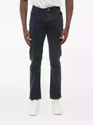 Corneliani Id Embroidered Jeans