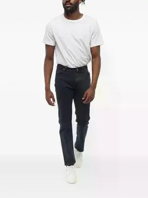 Corneliani Id Embroidered Jeans