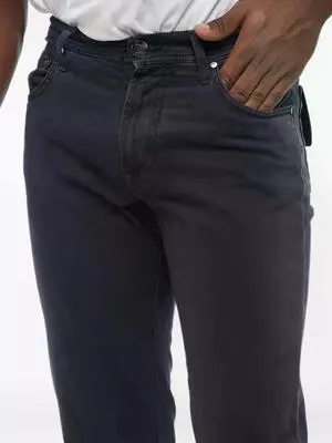 Corneliani Id Embroidered Jeans