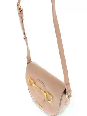 Moschino Heart-clasp Satchel Bag