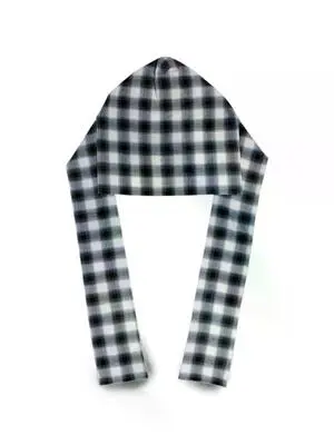 AWGE Check-print Graphic Durag