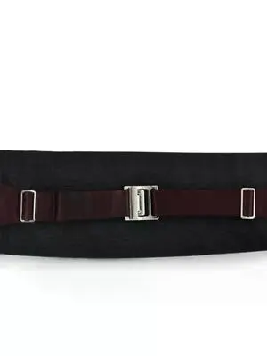 Corneliani Pleated Satin Cummerbund