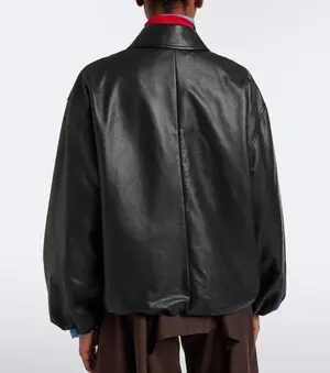 Loewe Leather Blouson Jacket