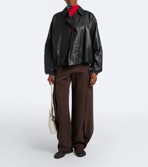 Loewe Leather Blouson Jacket