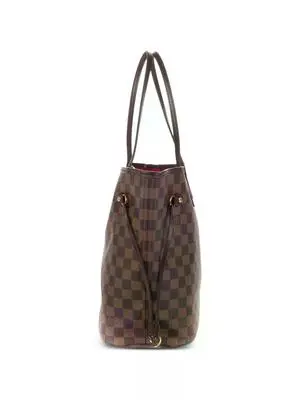 LOUIS VUITTON Neverfull Damier Ebène Tote Bag
