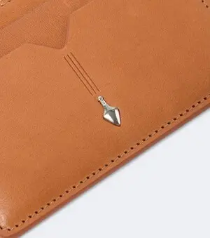 JACQUES MARIE MAGE Theodore Leather Card Holder