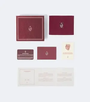 JACQUES MARIE MAGE Theodore Leather Card Holder