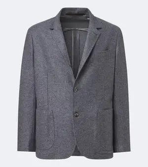 Fedeli Cashmere Blazer - Grey