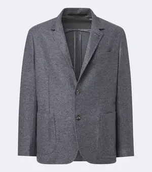 Fedeli Cashmere Blazer - Grey