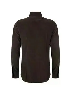 MOORER Vernale-dvn Button-down Long-sleeve Shirt