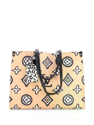 LOUIS VUITTON Onthego Wild At Heart Monogram Giant Gm Tote Bag - Brown