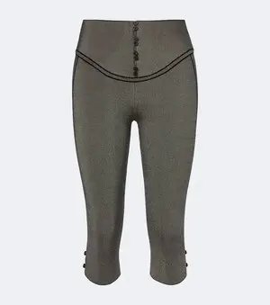 Jacquemus Capri Pants - Brown