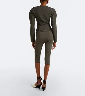 Jacquemus Capri Pants - Brown