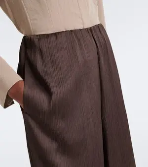 Vince Crinkled Plissé Balloon Pants