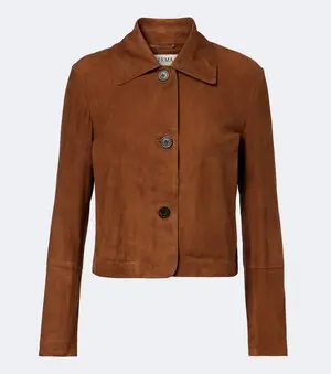 ARMA Emy Suede Jacket - Brown