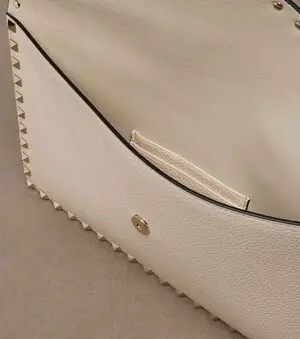 Valentino Garavani Rockstud Large Leather Pouch