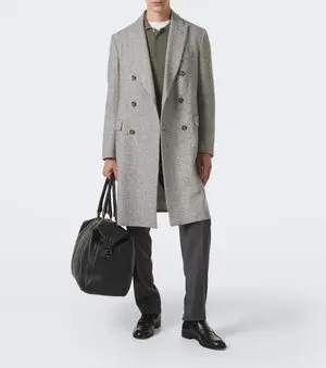 Canali Virgin Wool Polo Sweater