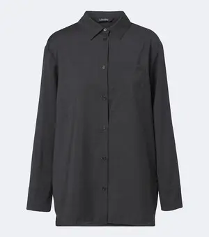 Max Mara Virgin Wool Shirt - Grey