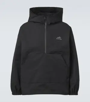 Balenciaga Technical Half-zip Sweatshirt - Black