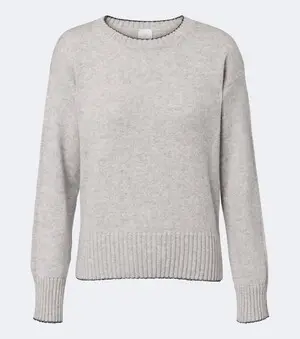 Eleventy Cashmere Cable Knit Vest - Grey