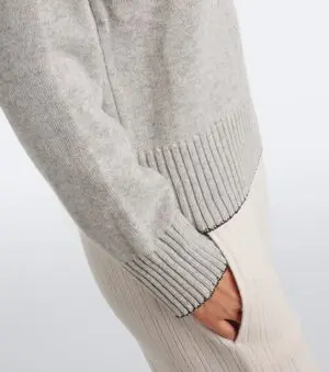 Eleventy Cashmere Cable Knit Vest - Grey