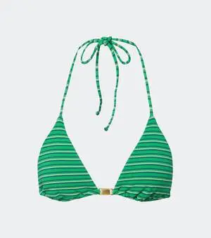 VIX PAULA HERMANNY X Rosie Huntington-whiteley Lucie Bikini Top - Green