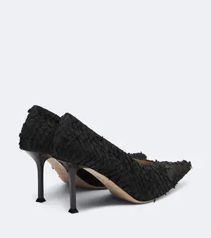 CHRISTEN Helix Leather Pumps - Black