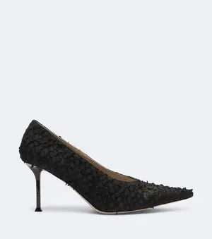 CHRISTEN Helix Leather Pumps - Black