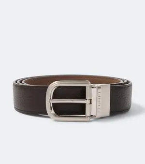 LARDINI Leather Belt - Brown