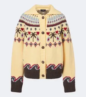 Alanui Sweet Winter Virgin Wool Cardigan
