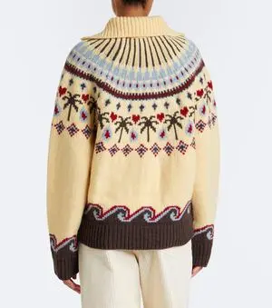 Alanui Sweet Winter Virgin Wool Cardigan