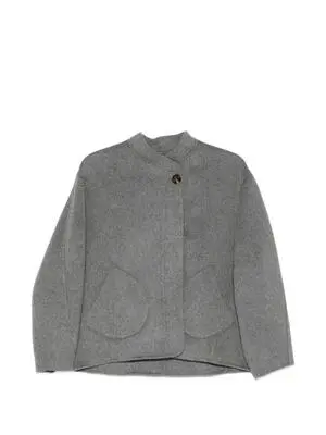 Soeur Windsor Patch-pocket Jacket - Grey