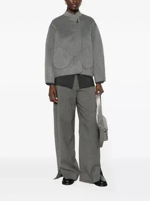 Soeur Windsor Patch-pocket Jacket - Grey